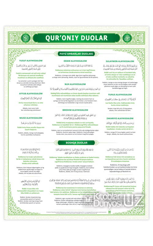 Китоблар дунёси онлайн савдо саҳифаси